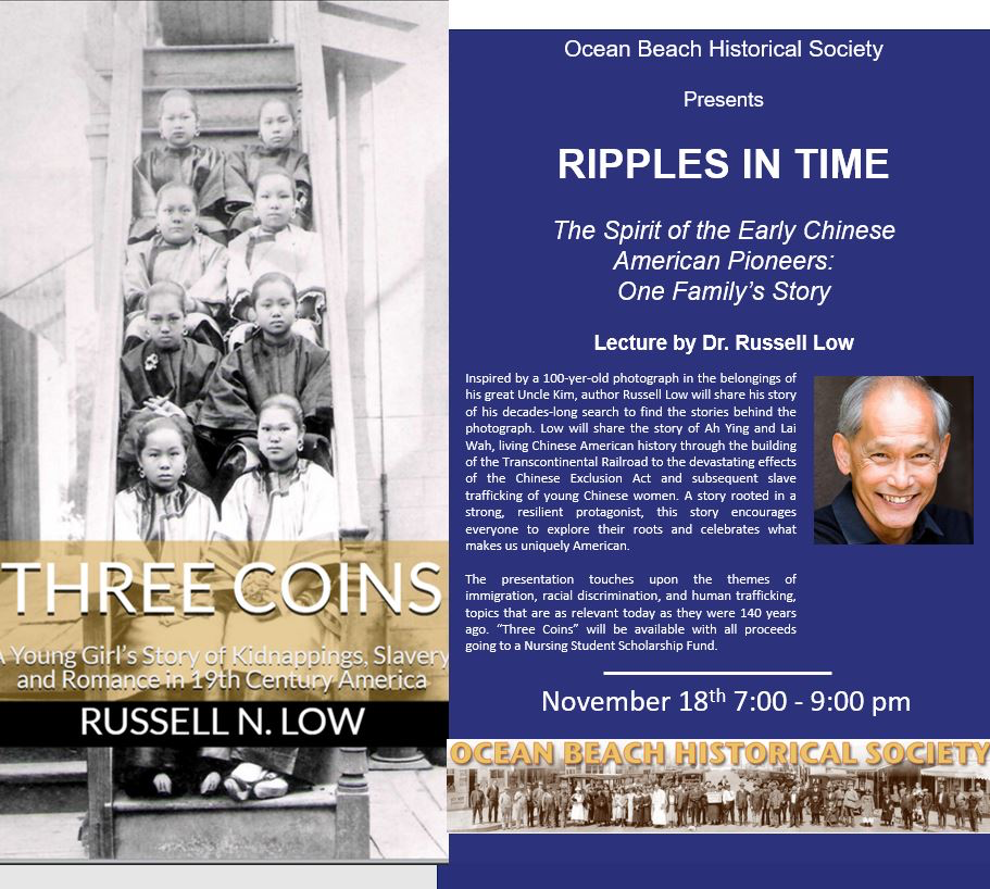 “Ripples in Time” with Dr. Russell Low – Ocean Beach Historical Society