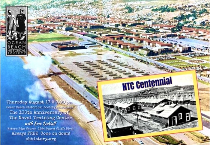 OBHS presented “NTC CENTENNIAL” – Ocean Beach Historical Society