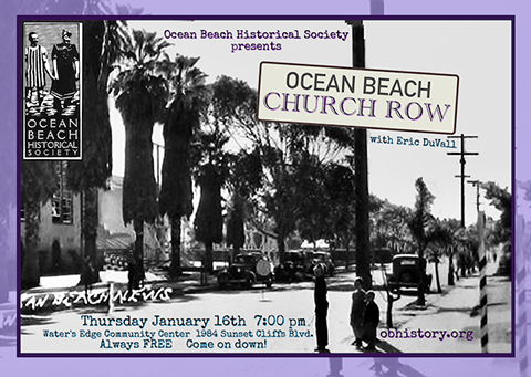 JAN. 16, 2025, OBHS “O.B.’S HISTORIC CHURCH ROW” – Ocean Beach ...